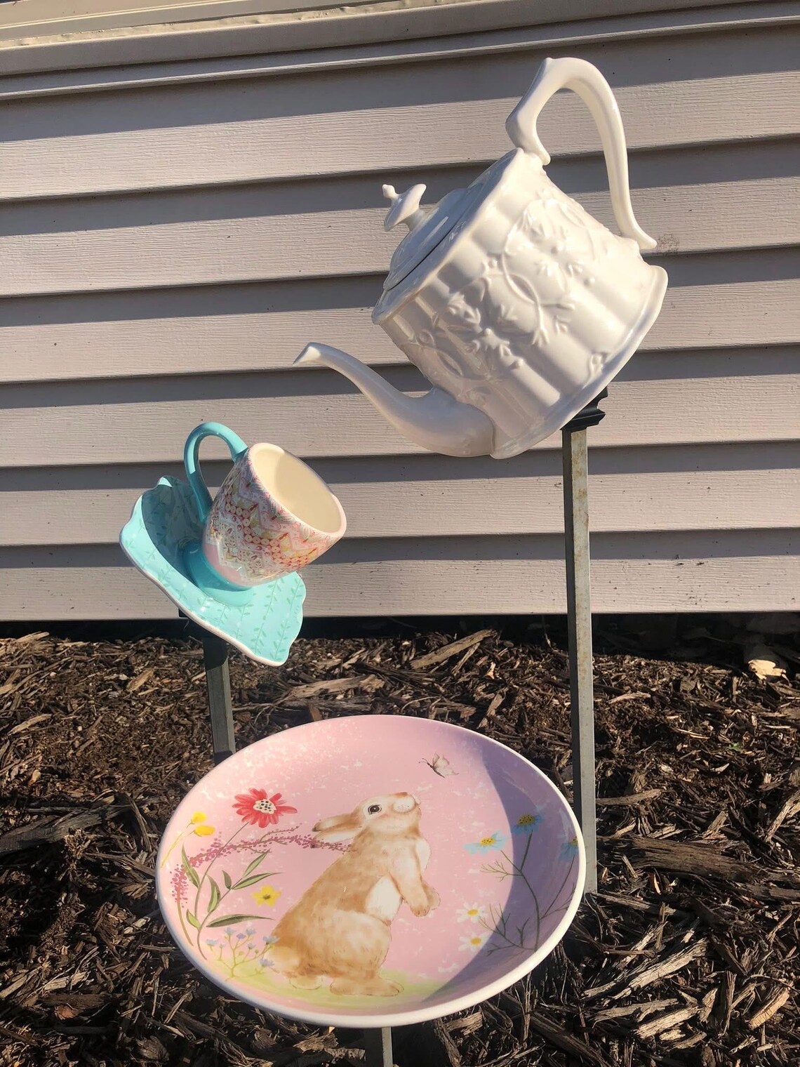 Teapot Garden Waterfall - Etsy