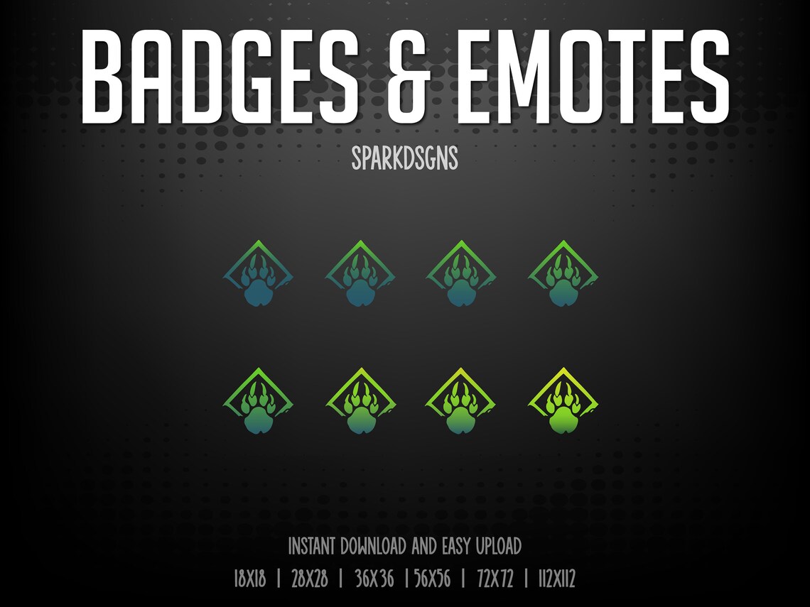 Diablo 4 Druid Sub Badges & Emotes (digital File) - Etsy