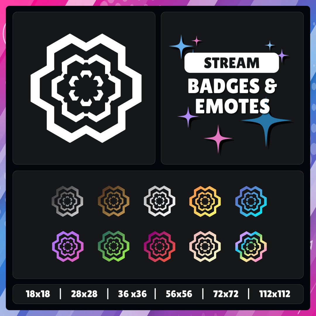 Iso Ultimate Stream Badges: Twitch Sub Badges (digital File) - Etsy