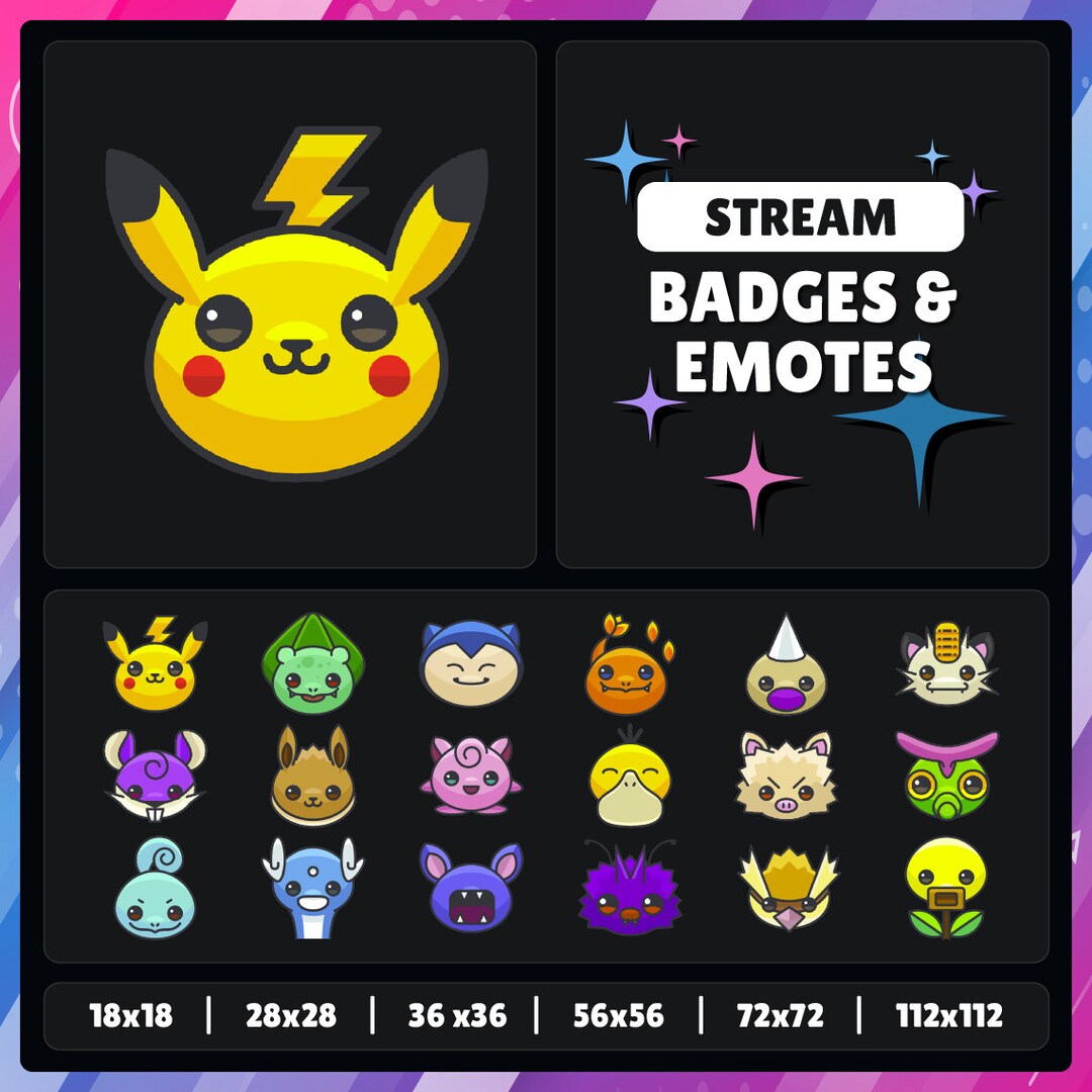 Pokemon Portrait | Bonus Pokecoin Included | Twitch - Youtube - Discord ...