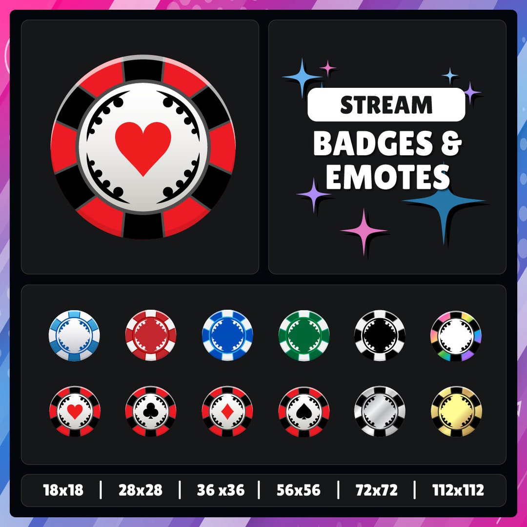 Casino Chips | Gambling | Poker | Twitch - Youtube - Discord - Kick ...