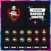 Twitch Sub Badges | 10 Classic Horror Movie Package | Horror Sub Badge ...