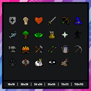 OSRS Skills | Old School Runescape | Twitch - Youtube - Discord - Kick ...