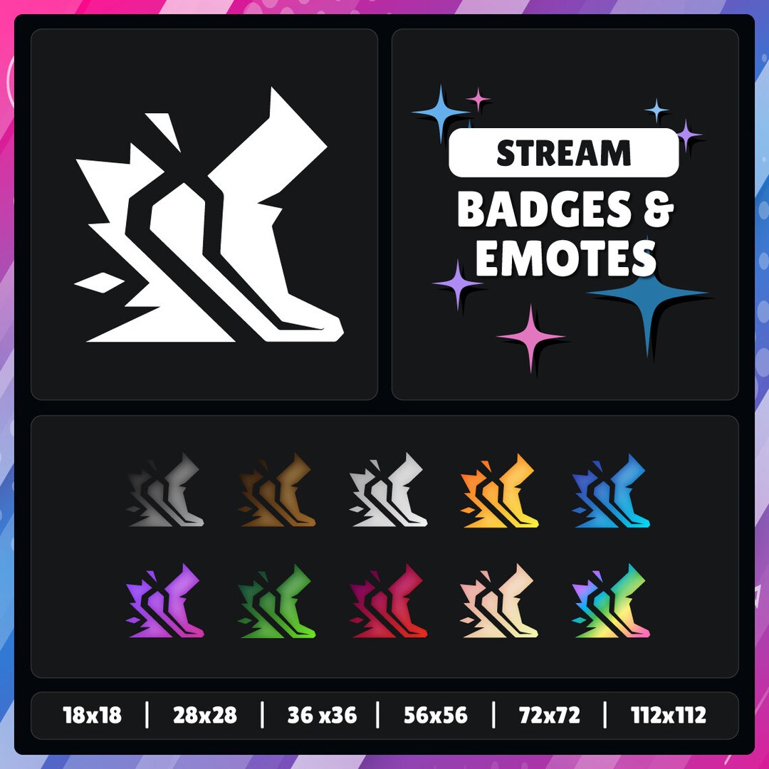 Neon High Gear Valorant Stream Badges & Emotes (digital File) - Etsy