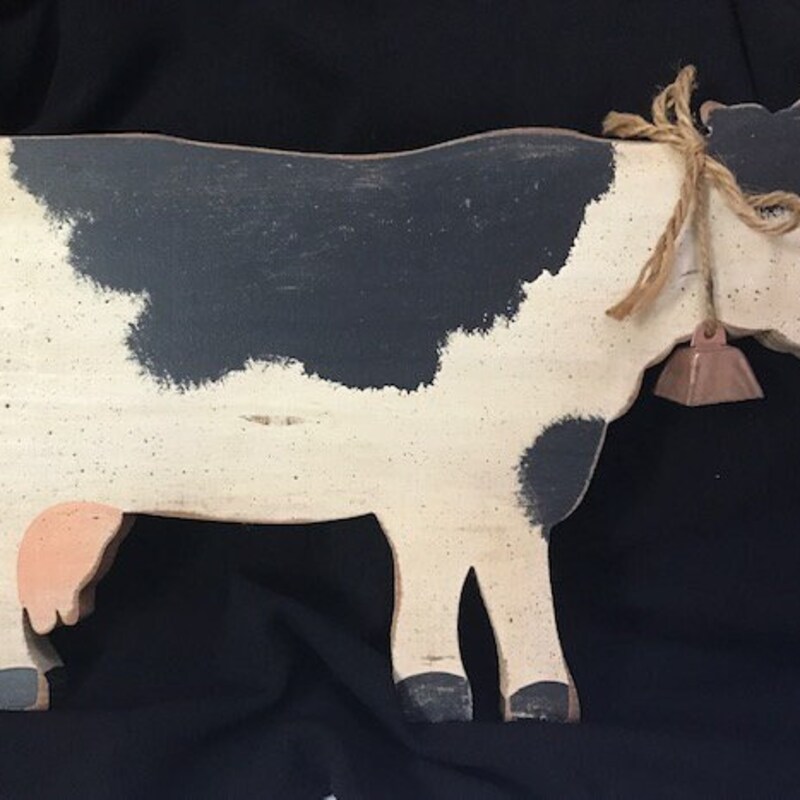 Wooden Cow - Etsy