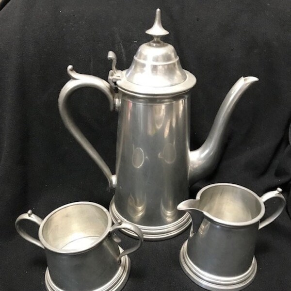 Pewter Tea Pot - Etsy
