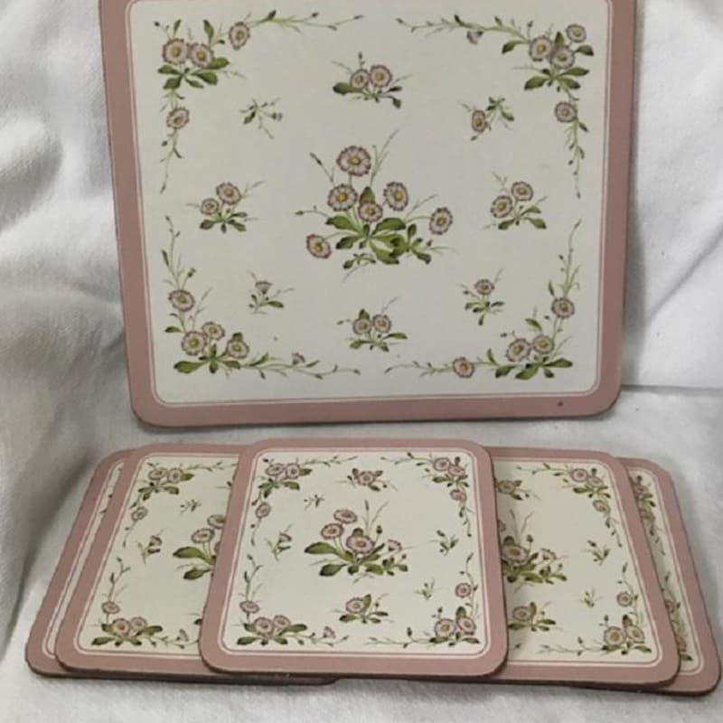 Pimpernel Coasters Floral - Etsy
