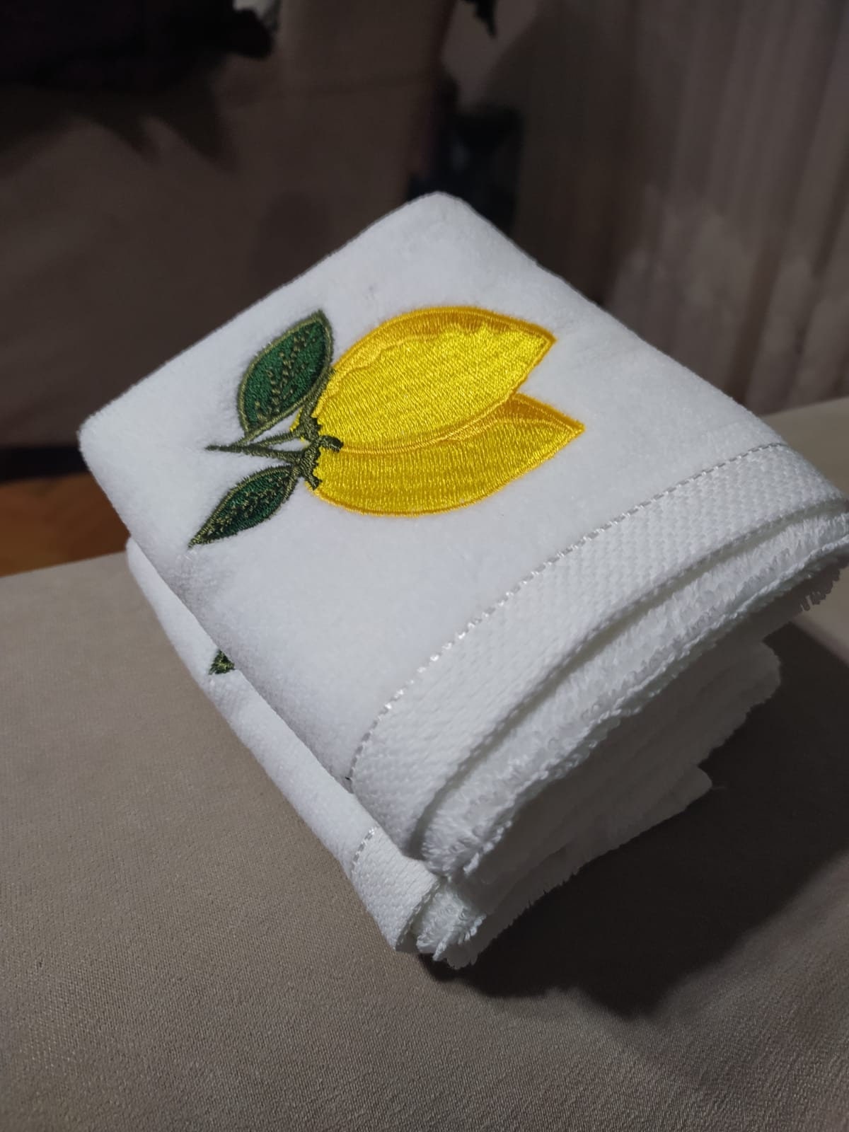 Set of 4 Lemon Kitchen Towels New Orleans Carnival Hand Towels Set of ...