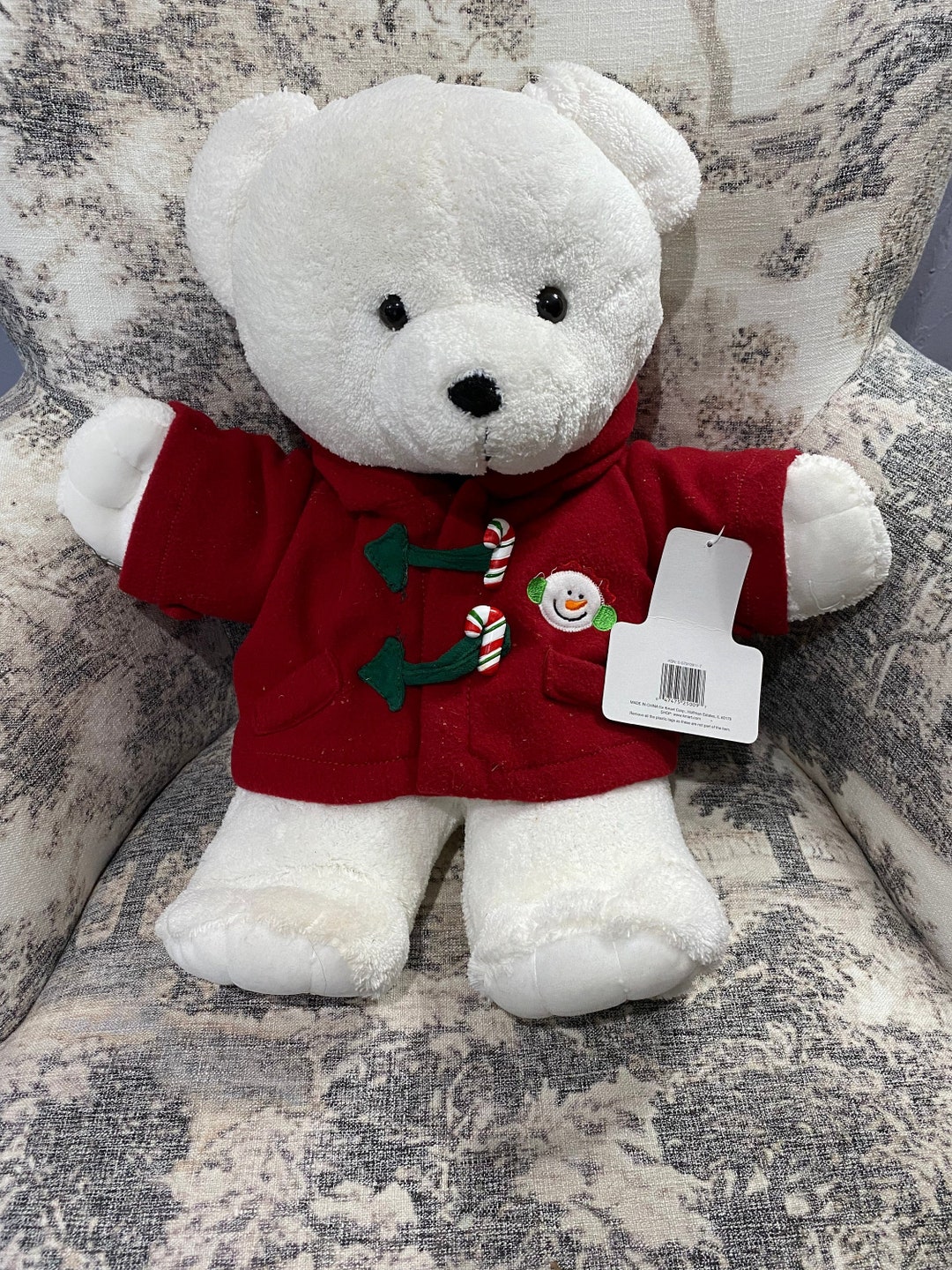 Santa Bears Vintage Santa Bear Vintage Christmas Bear - Etsy