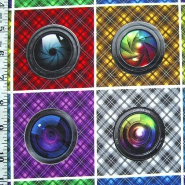 Camera Quilt Fabric - Etsy