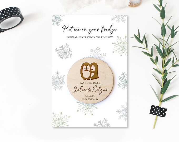 Wedding Save the Date Magnet Invite for Wedding Invitation Magnet Save ...