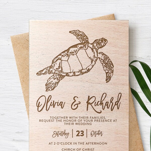 Turtle Wedding - Etsy
