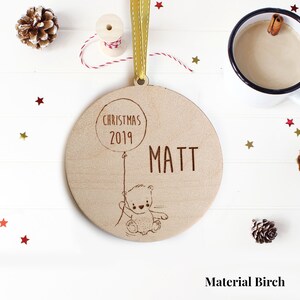 My First Christmas Ornament 2019 Personalised Baby's 1st - Etsy