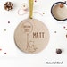 My First Christmas Ornament 2019 Personalised Baby's 1st - Etsy