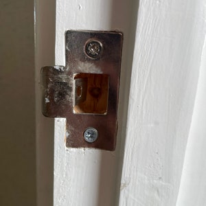 10x Black Door Frame Strike Plate Dust Box: 3D Printed - Etsy