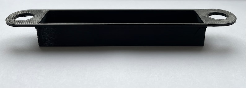 2x Pack Bathroom Door Frame Strike Plate Dust Boxes in Black - Fast ...