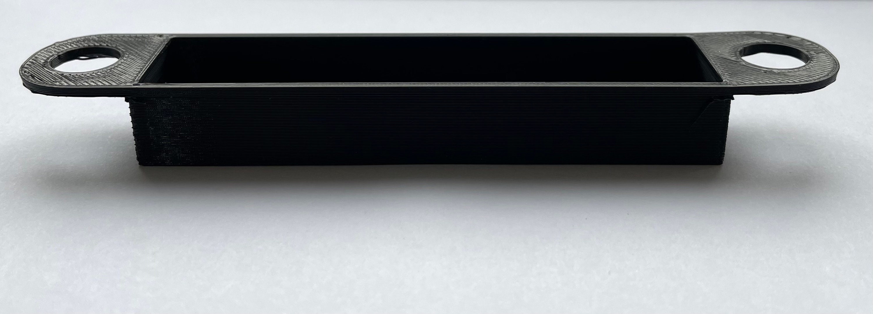 2x Pack Bathroom Door Frame Strike Plate Dust Boxes in Black - Fast ...