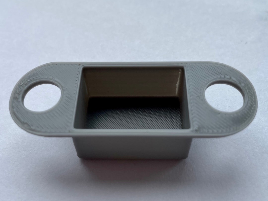 15x Pack Door Frame Strike Plate Dust Box in Grey - Fast Free Postage ...