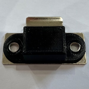 10x Black Door Frame Strike Plate Dust Box: 3D Printed - Etsy