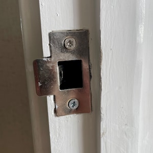 10x Black Door Frame Strike Plate Dust Box: 3D Printed - Etsy