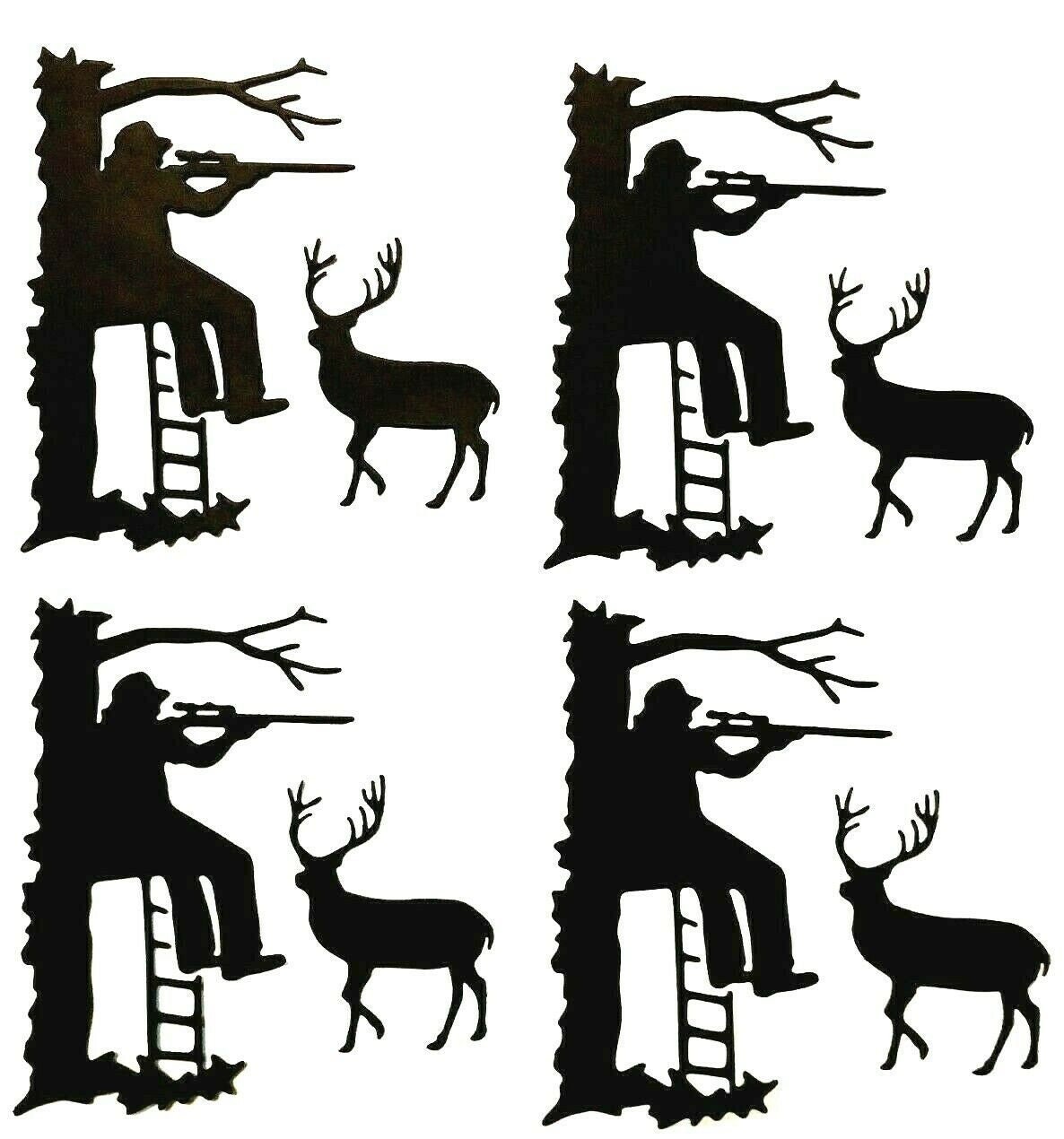 Bow Hunter Tree Stand Silhouette