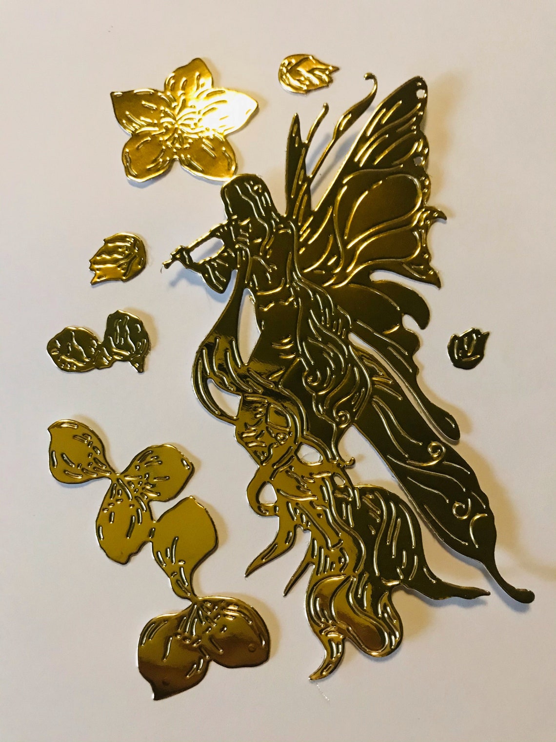 INTRICATE Gold Tone FAIRY/ Fairies MELODY | Etsy