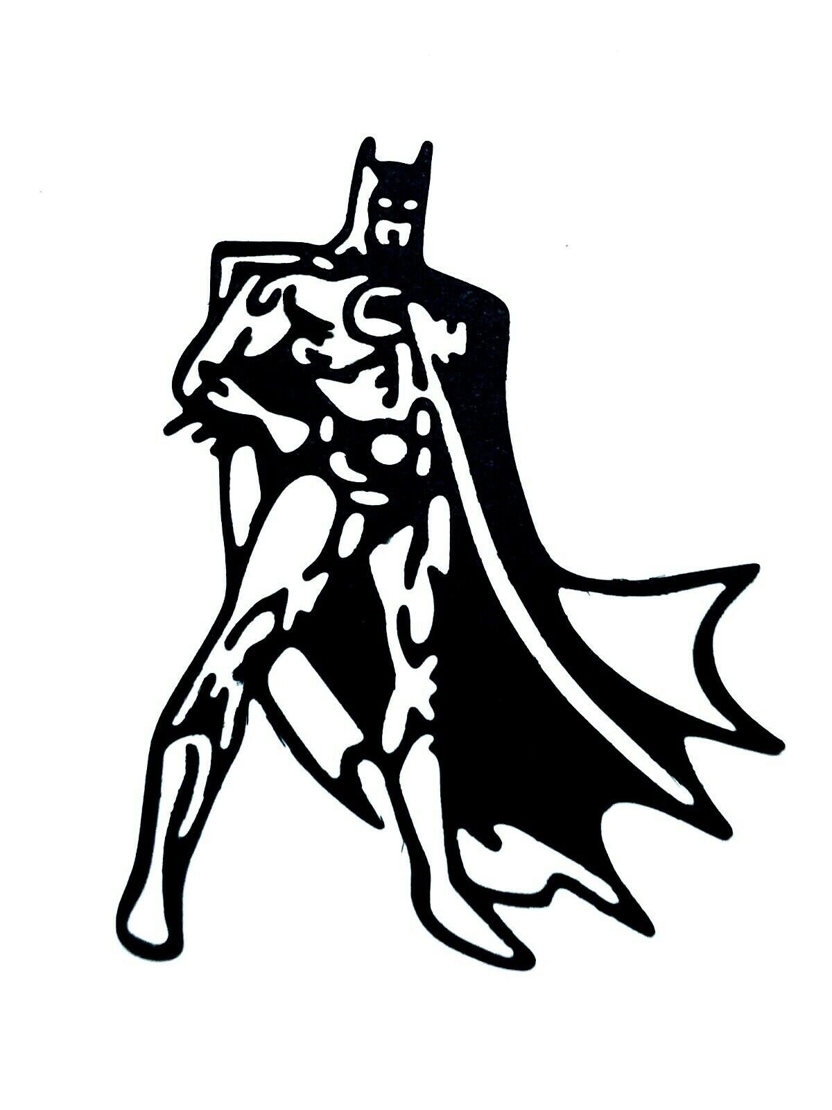 Batman Clipart Black And White
