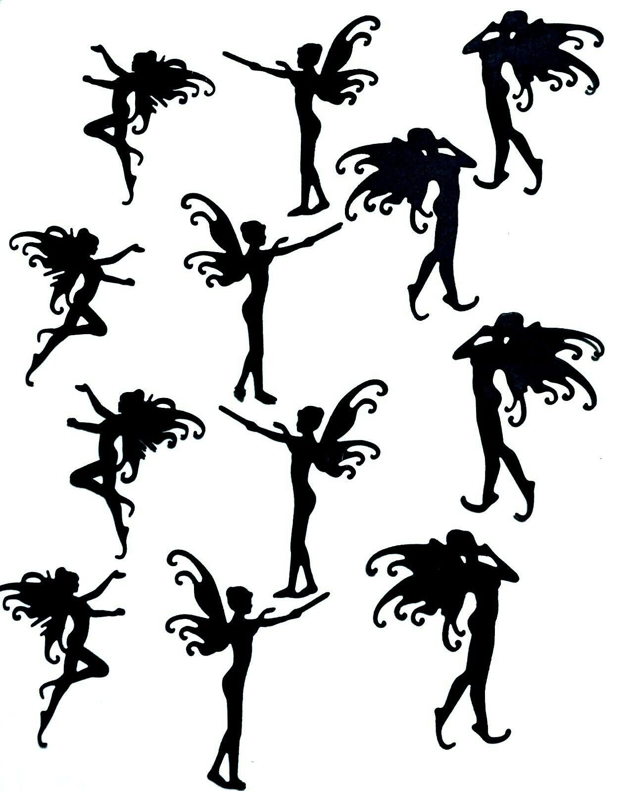 12 Fluffy Winged FAIRY /FAIRIES just Hunkydory - Etsy UK