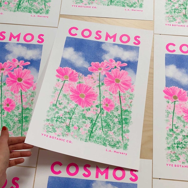 Risograph Print - Etsy