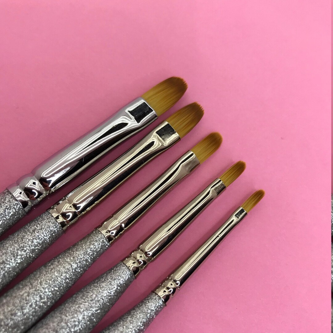 Nial Art Brushes - Filbert Shape - Etsy
