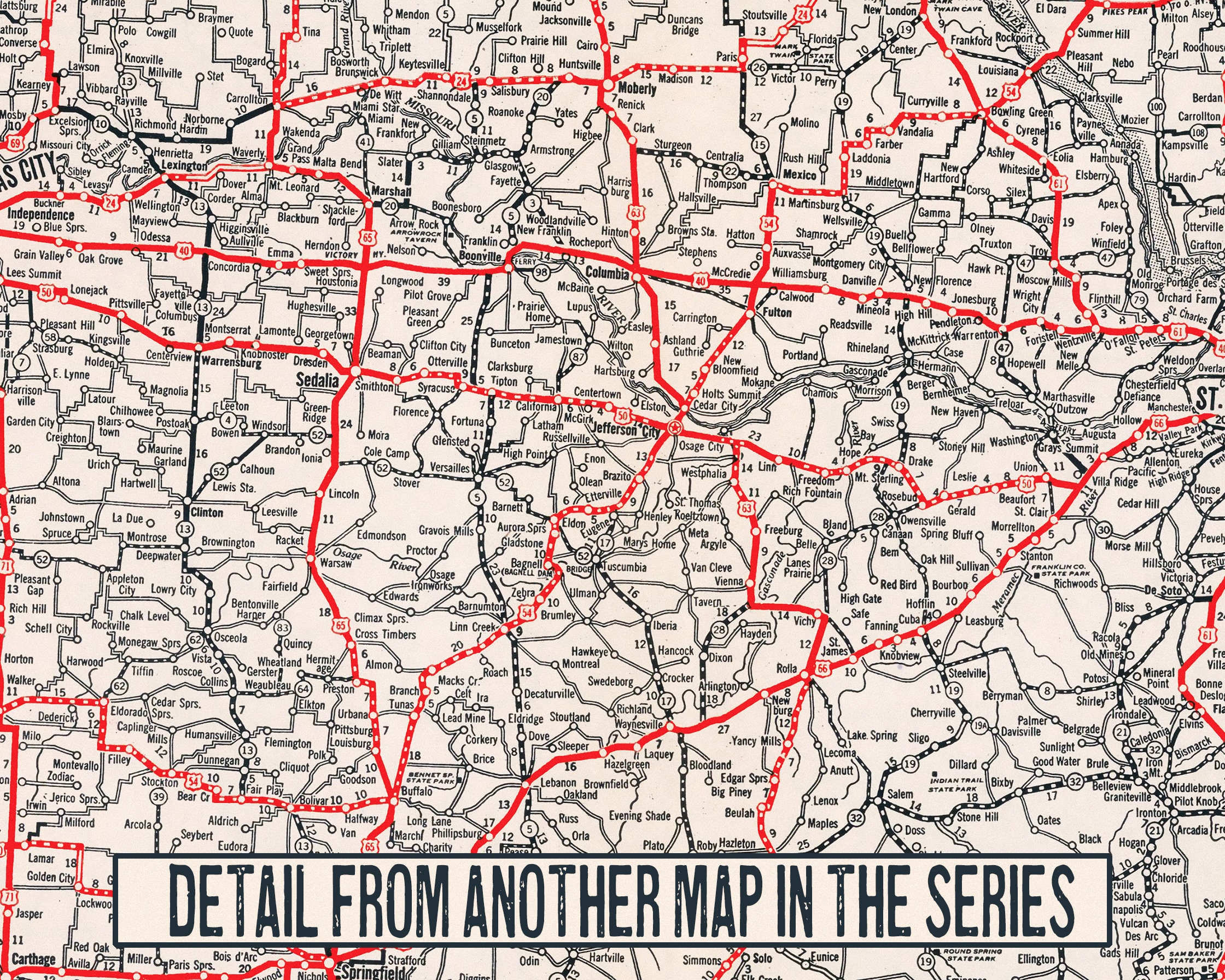 Oklahoma Map Old Oklahoma Map Vintage Map Print Map Lover - Etsy