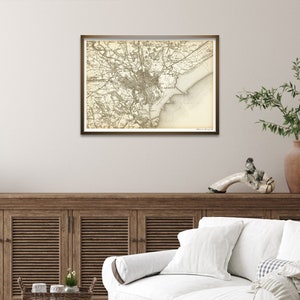 Cardiff Map, Old Cardiff Map, Map O Caerdydd, Map O Cymru, Ordnance ...