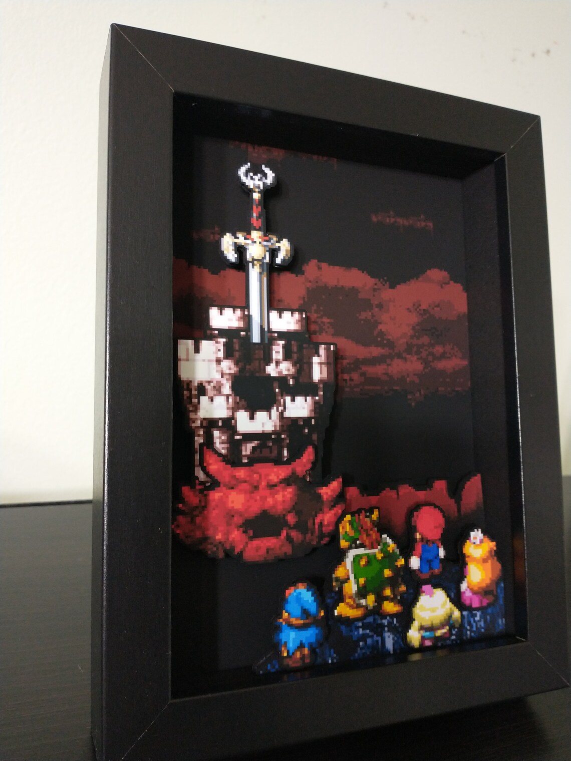 Super Mario RPG Shadow Box Diorama 3D Pop Art - Etsy