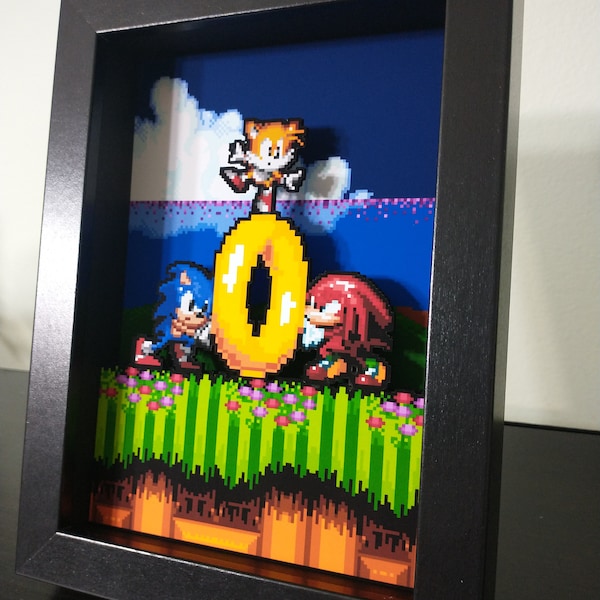 Sonic the Hedgehog Box Art - Etsy