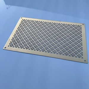 Handcrafted Brass Air Vent Cover - Personalized Home Decor for Stylish ...