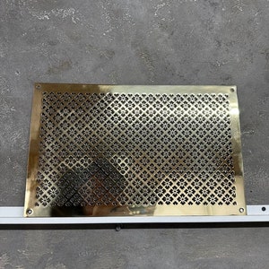 Handcrafted Brass Air Vent Cover - Personalized Home Decor for Stylish ...
