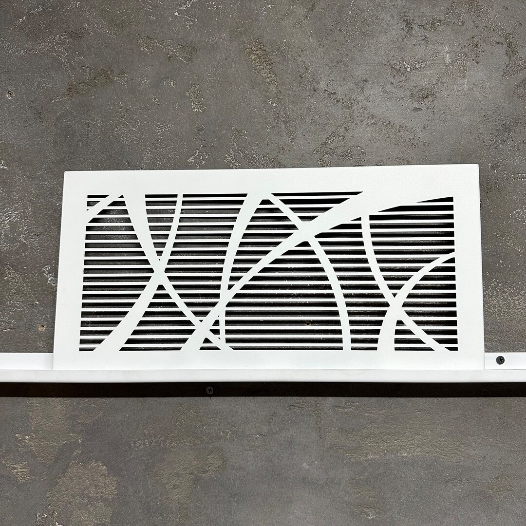 Modern Decorative Vent Covers | Personalized Metal Air Grilles - Etsy