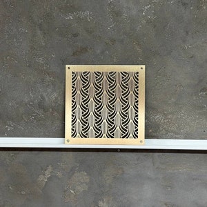 Brass Floor and Wall Radiator Cover: Elegance and Functionality ...
