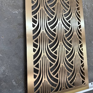 Brass Floor and Wall Radiator Cover: Elegance and Functionality ...