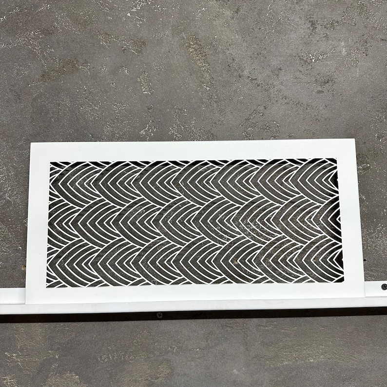 Modern Decorative Vent Covers | Personalized Metal Air Grilles - Etsy