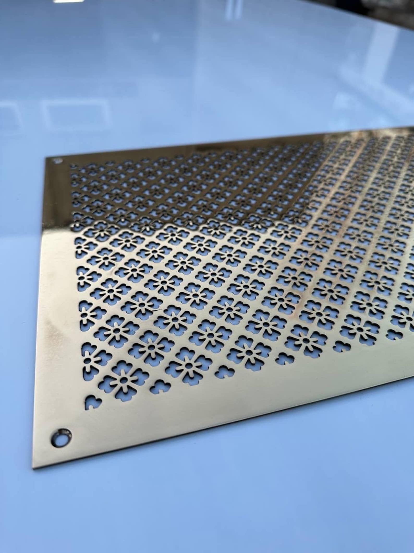 Elegant Pure Brass Air Vent Covers. Elevate Your Decor by Customizing ...