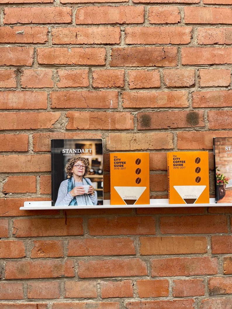 Set of 3 Floating Shelves Metal Picture Ledge Minimalist - Etsy