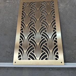 Brass Floor and Wall Radiator Cover: Elegance and Functionality ...
