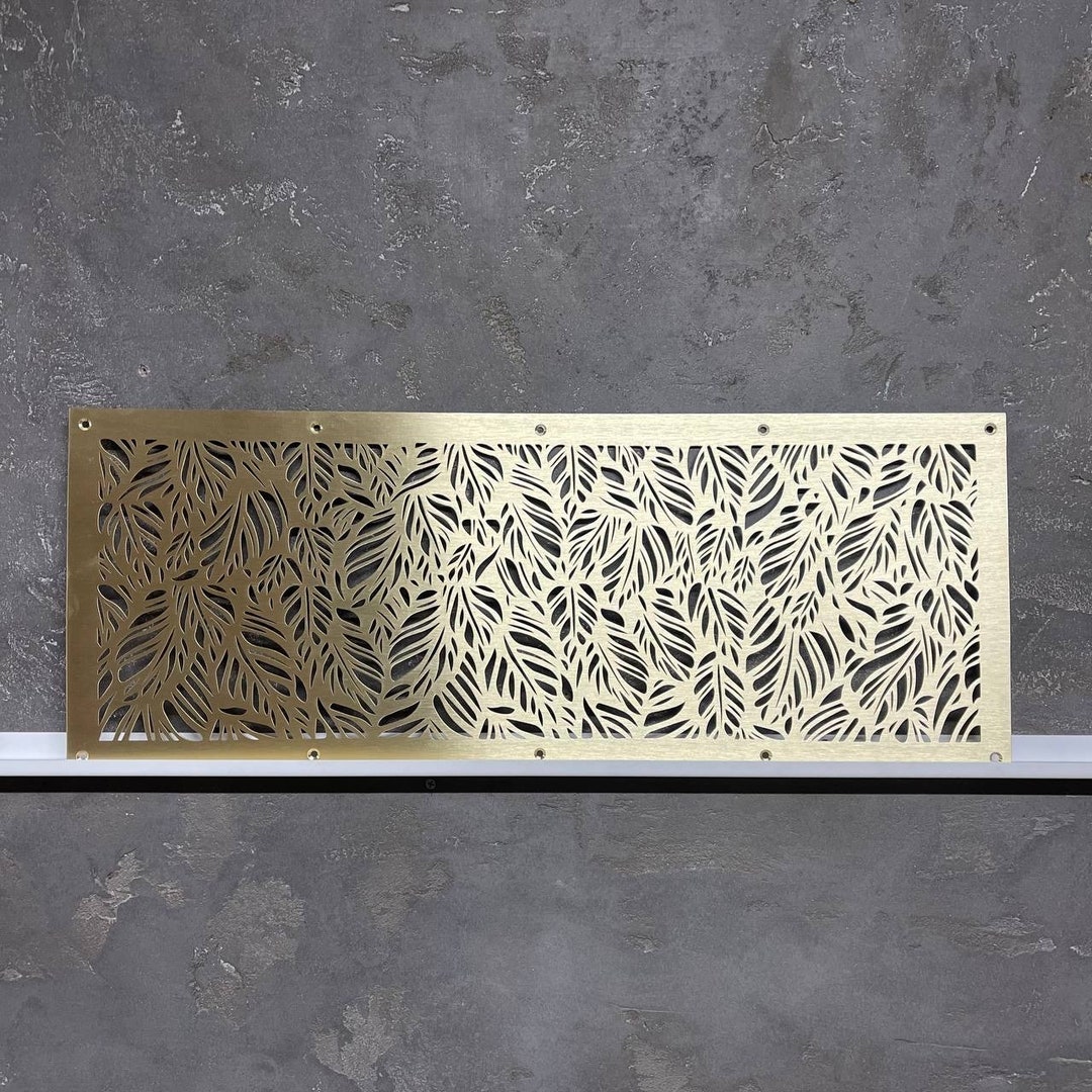 Custom Brass Air Registers, Vent Covers & Grilles | Floor, Wall ...