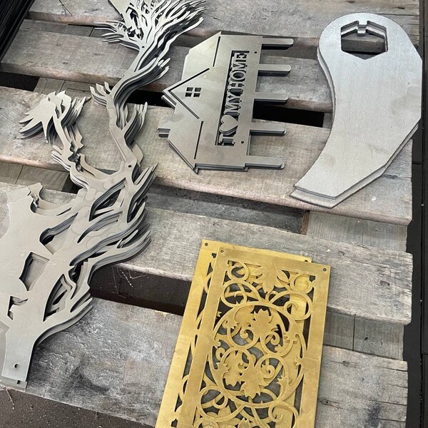 Laser Cut Metal - Etsy