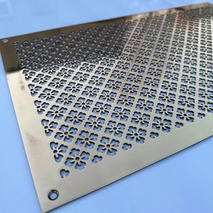 Handcrafted Brass Air Vent Cover - Personalized Home Decor for Stylish ...