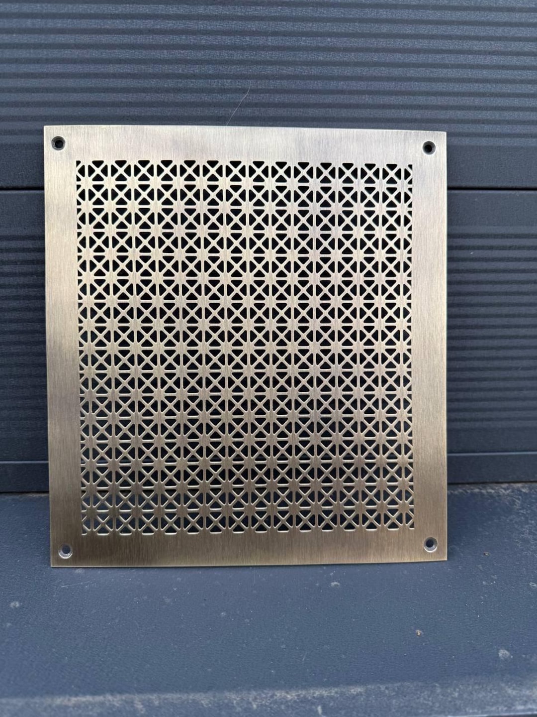 Custom Patina Brass Floor Registers, Air Vent Covers, Wall Vents | Any ...