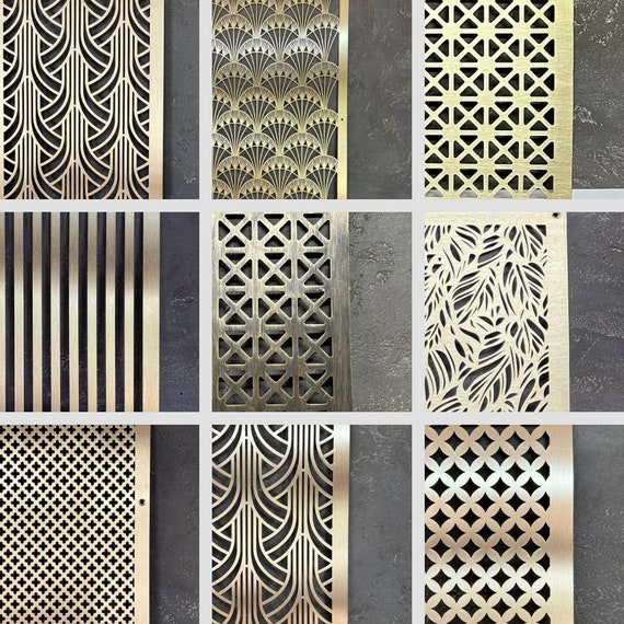 Decorative Metal Grille Panels