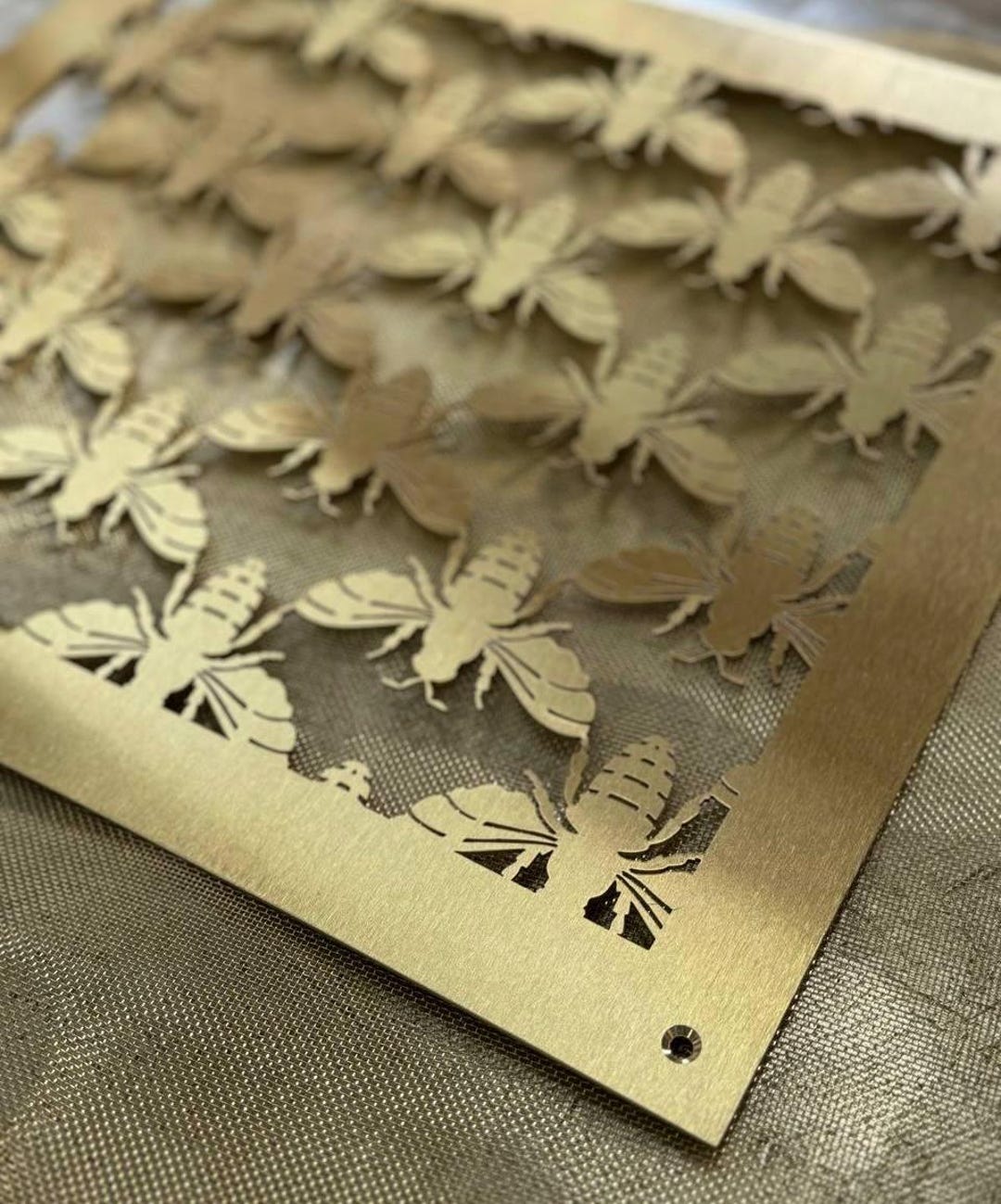 Totally Custom Decorative Brass Air Vent Covers Taken From Your Photo ...