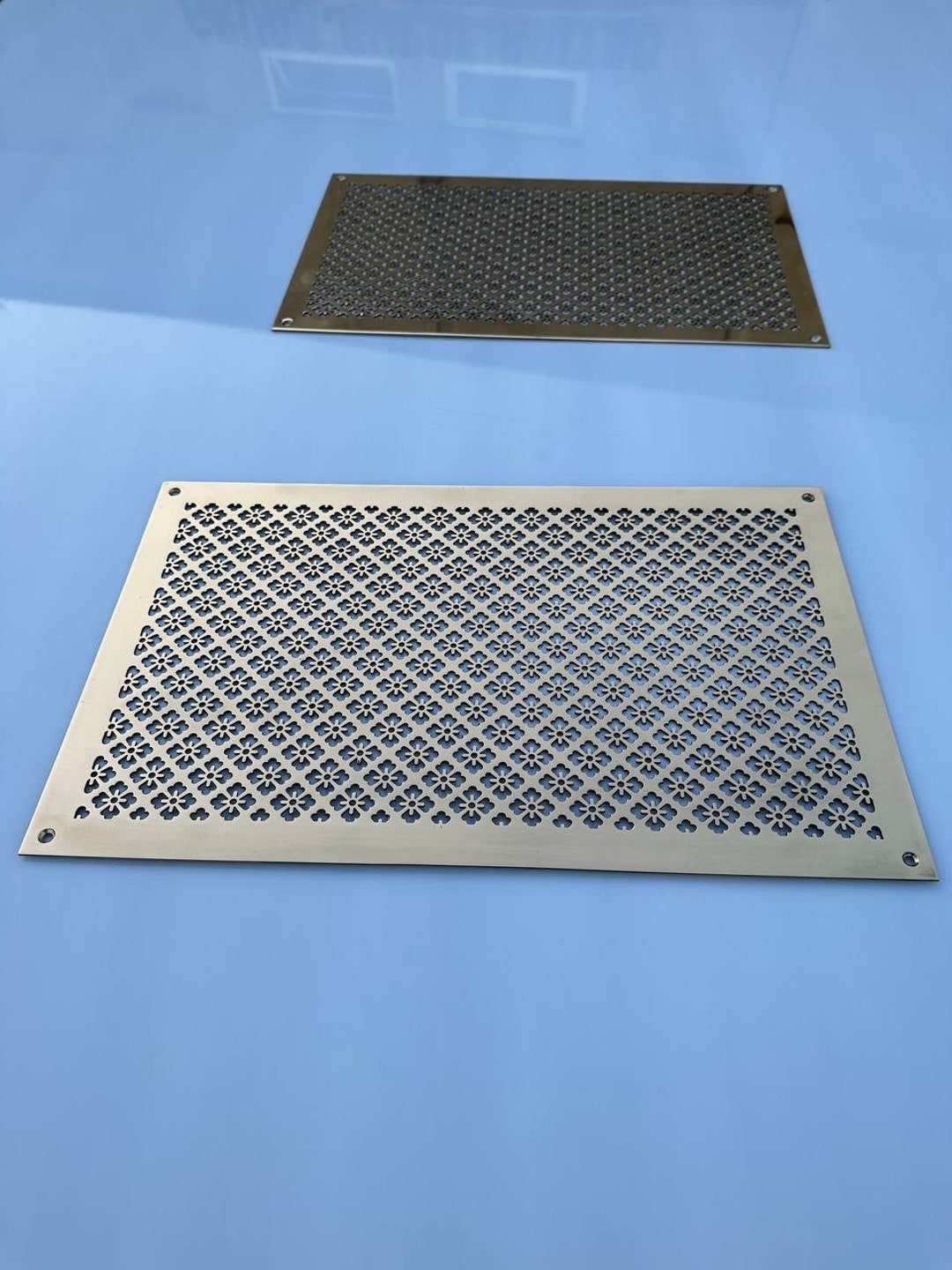 Brass Radiator Cover - Polished Finish for Classic Elegance - Etsy